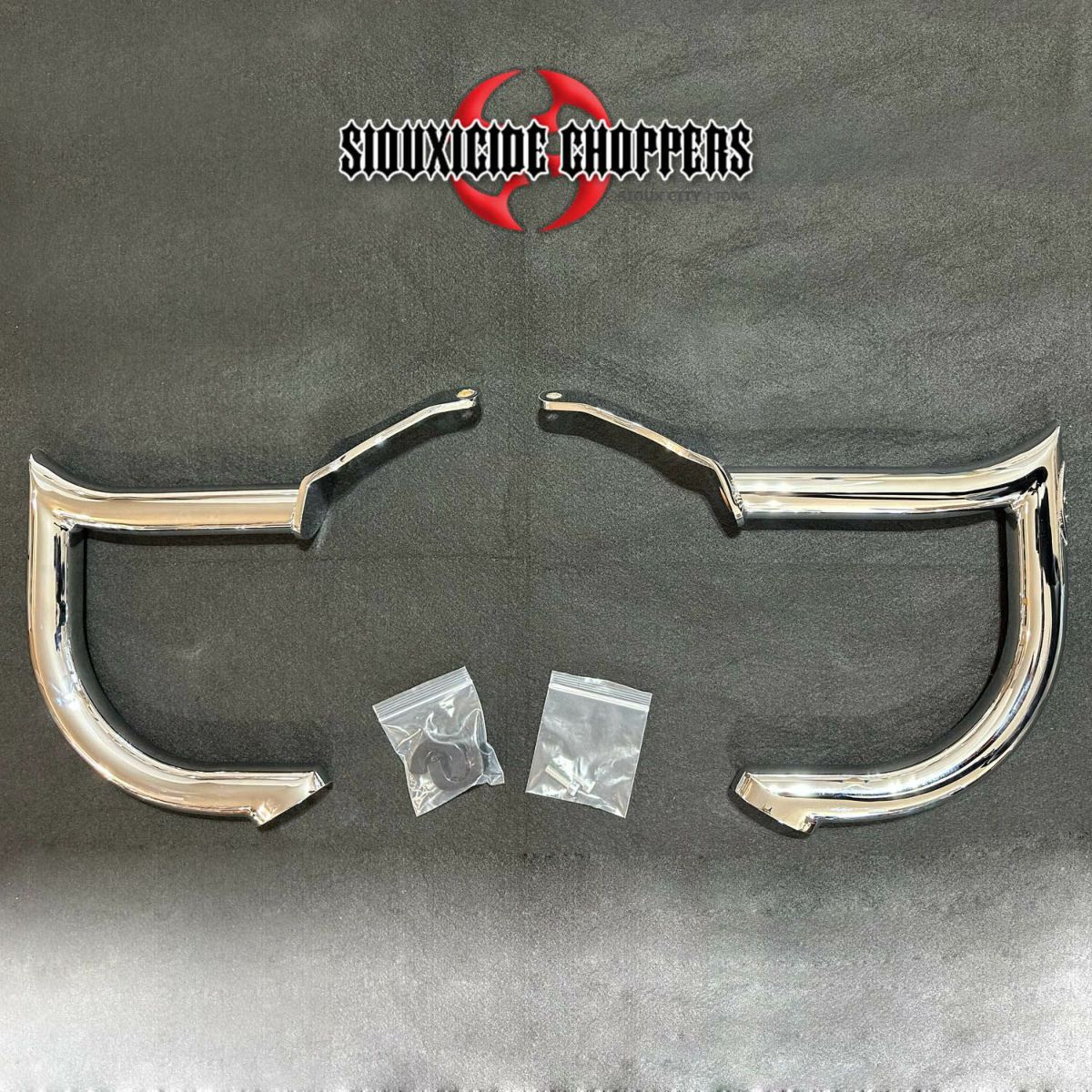 ハーレー、ツーリング2014年以降用 サドルバッグガード、レール｜ハーレーカスタムパーツ専門店