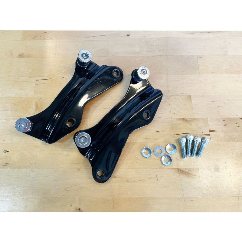 4ポイント・ドッキングハードウェアキット ブラック ツーリング |ハーレーパーツ専門店 HDパーツ