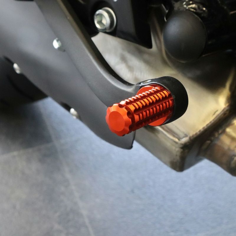 ハーレー X350 アルミ シフト/ブレーキペグ (オレンジ) SPEEDRA |ハーレーパーツ専門店 HDパーツ