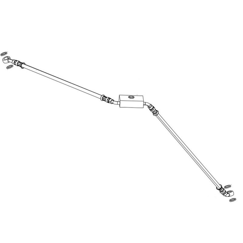 【セール】スポーツスター ABS フロントブレーキラインキット |ハーレーパーツ専門店 HDパーツ