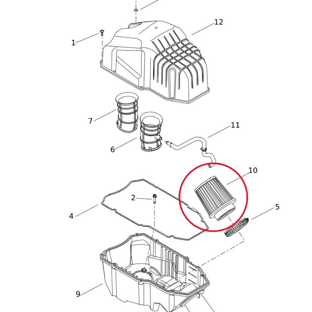 SportsterS エアーフィルター｜ハーレーカスタムパーツ専門店