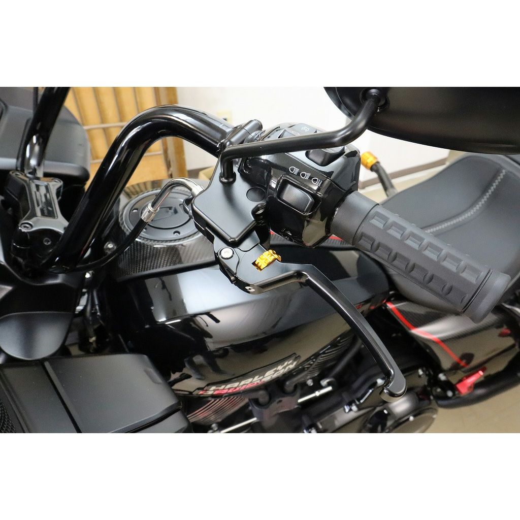 ハーレー、ツーリング用ブレーキレバー＆クラッチレバー｜ハーレーカスタムパーツ専門店