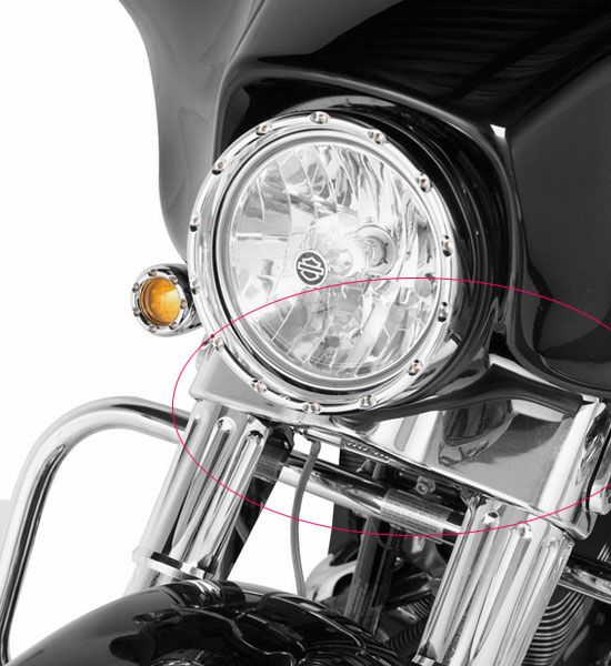 ウインドデフレクター FLHT・FLHX用