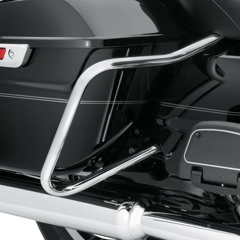 クローム・リアサドルバッグガードキット |ハーレーパーツ専門店 HDパーツ