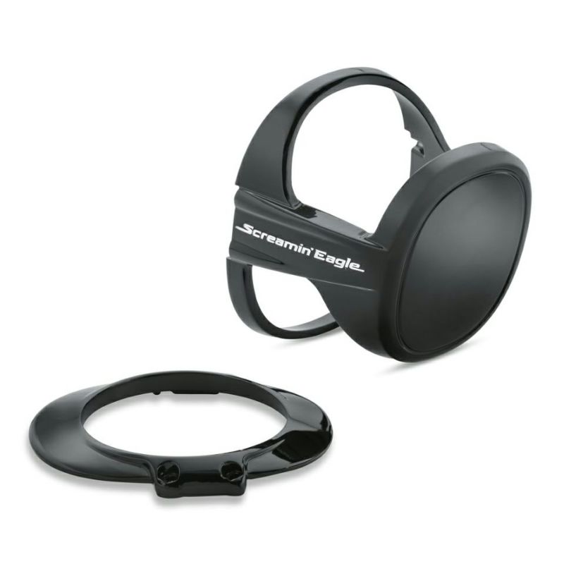 スクリーミンイーグル ヘビーブリーザー ビレットアルミニウム フィルターカバー グロスブラック |ハーレーパーツ専門店 HDパーツ