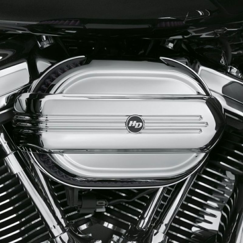 ディファイアンスコレクション・ベンチレーターエアクリーナートリム クローム |ハーレーパーツ専門店 HDパーツ