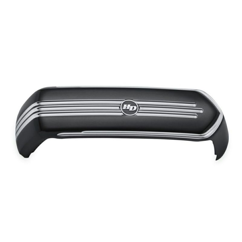 ディファイアンスコレクション・ベンチレーターエアクリーナートリム グロスブラックハイライト |ハーレーパーツ専門店 HDパーツ