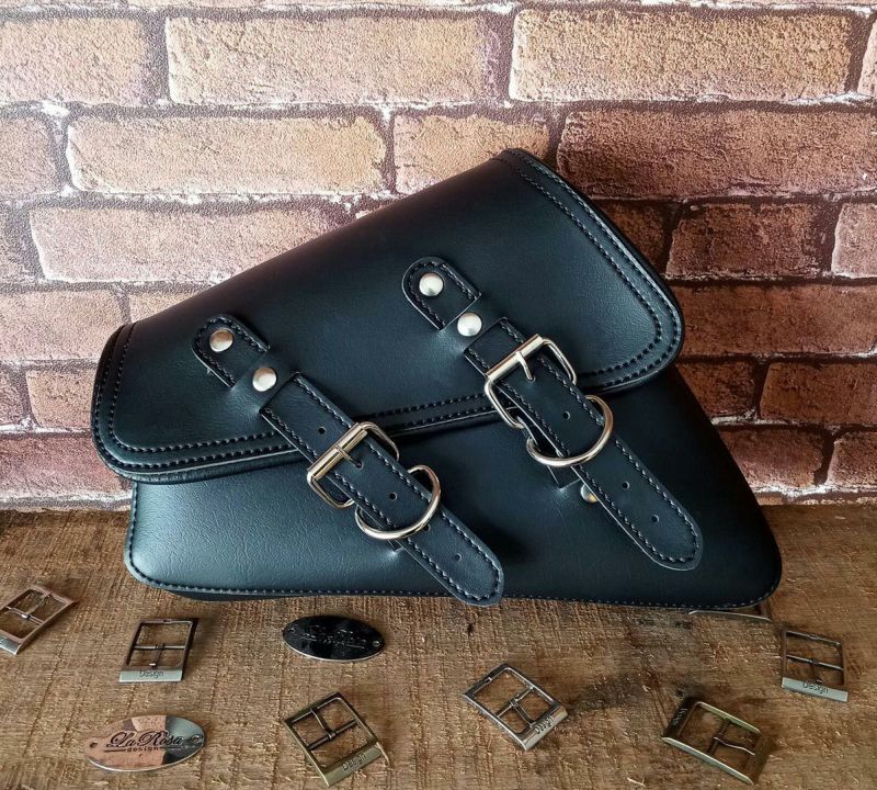 La Rosa Design スポーツスター・スイングアームバッグ ブラック |ハーレーパーツ専門店 hd-parts.jp