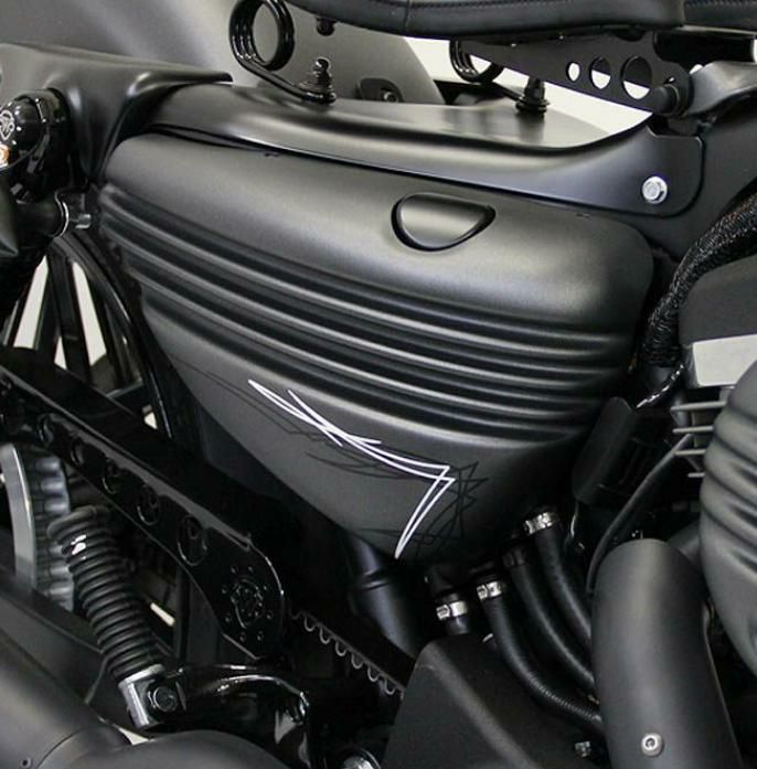 スポーツスター サイドカバー｜ハーレーカスタムパーツ専門店