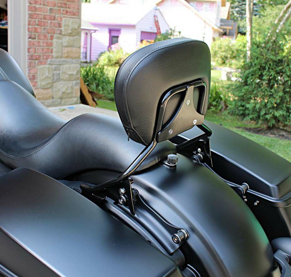 ハーレー、ツーリング用 バックレスト,シーシーバー｜ハーレーカスタムパーツ専門店