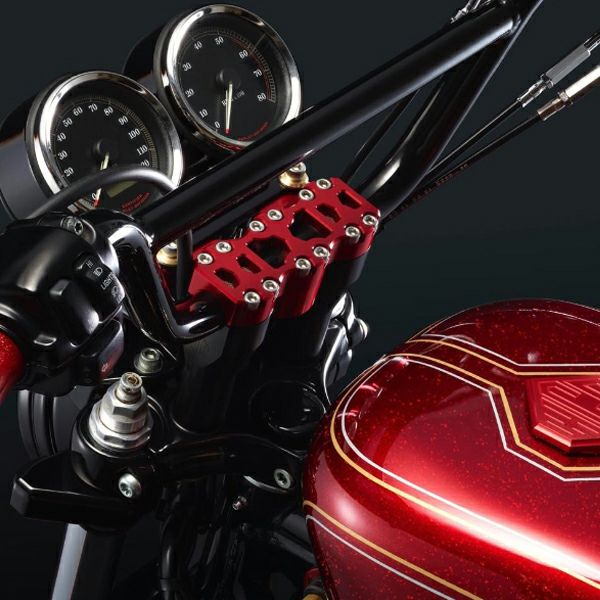 Hard Case Performance ライザートップクランプ レッド |ハーレーパーツ専門店 HDパーツ