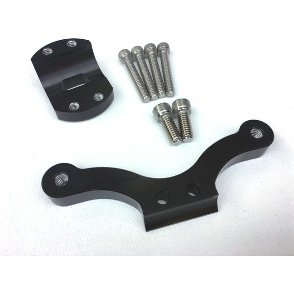 Hard Case Performance ゲージブラケット ブラック ラージ |ハーレーパーツ専門店 HDパーツ