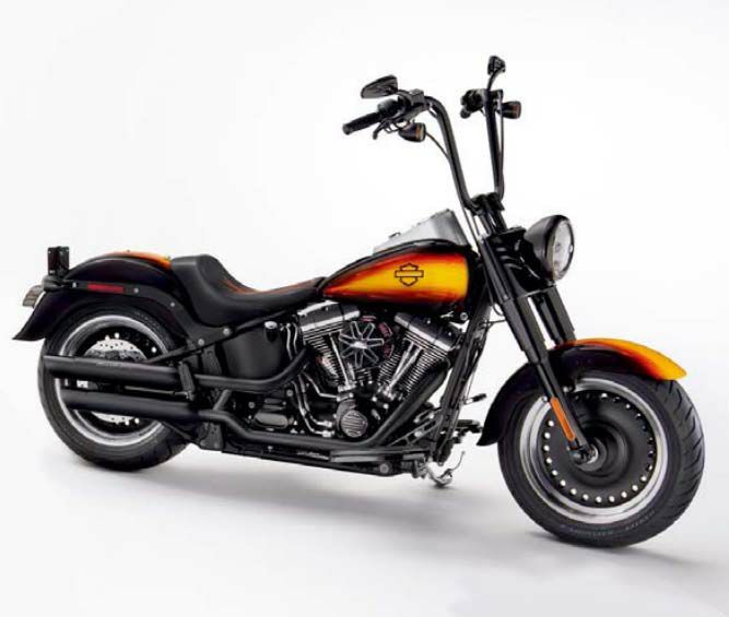 ハーレー純正 ソフテイル ハンドルバー