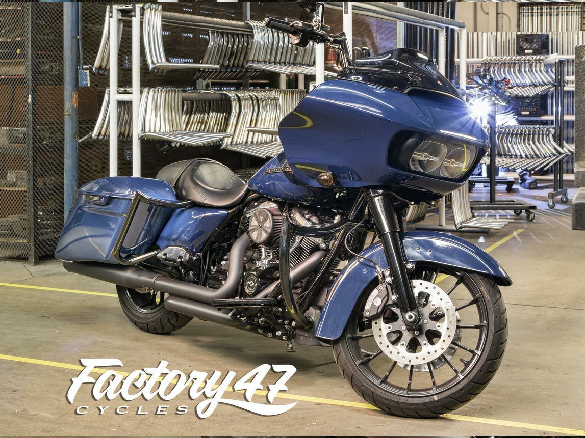 ハーレー、ツーリング2014年以降用 サドルバッグガード、レール｜ハーレーカスタムパーツ専門店