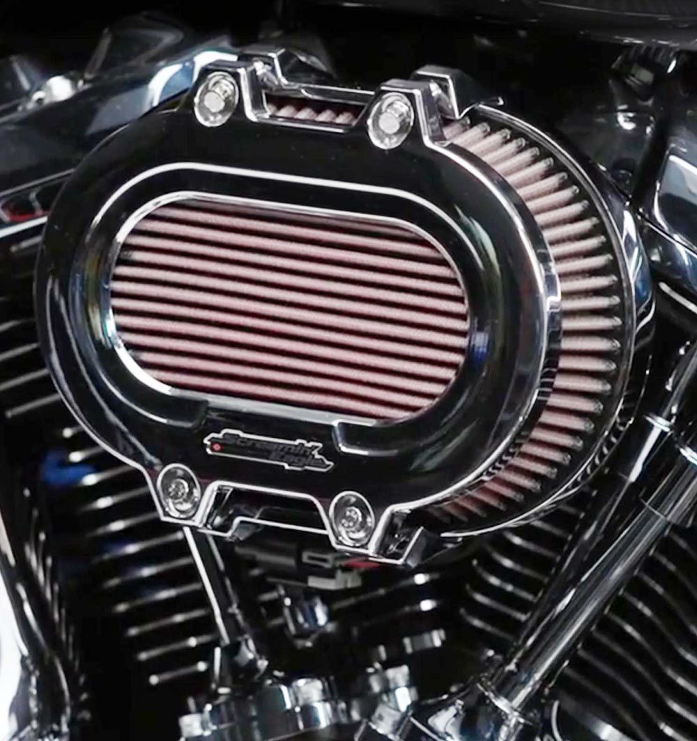 ハーレー、M8エンジン用 ScreaminEagle エアクリーナー|ハーレーカスタムパーツ専門店