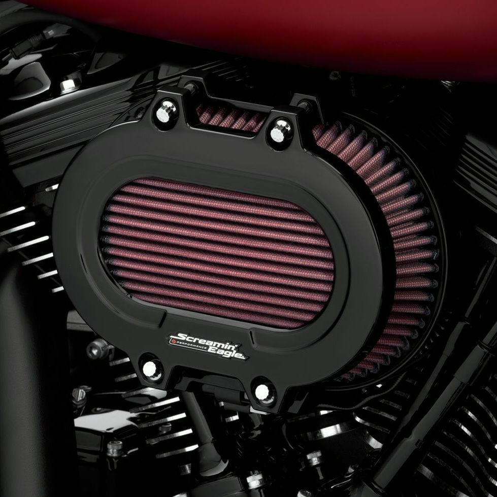 ScreaminEagle エアクリーナー(ハーレー、M8エンジン用)