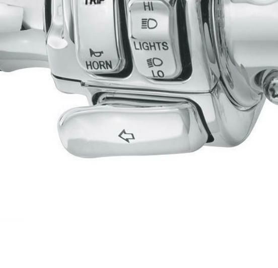 ターンシグナル・エクステンション・キャップ・クローム |ハーレーパーツ専門店 HDパーツ