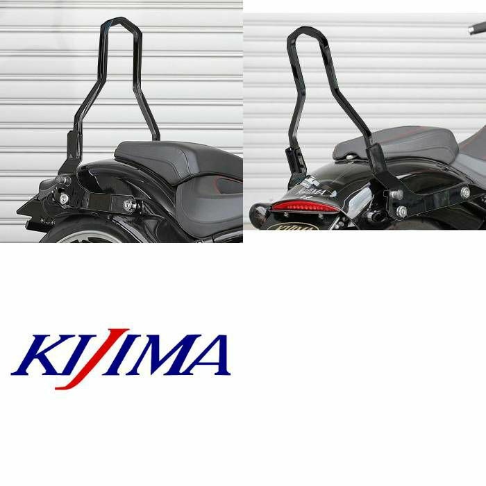 キジマ シーシーバー デタッチャブルマウント ブラック |ハーレーパーツ専門店 HDパーツ