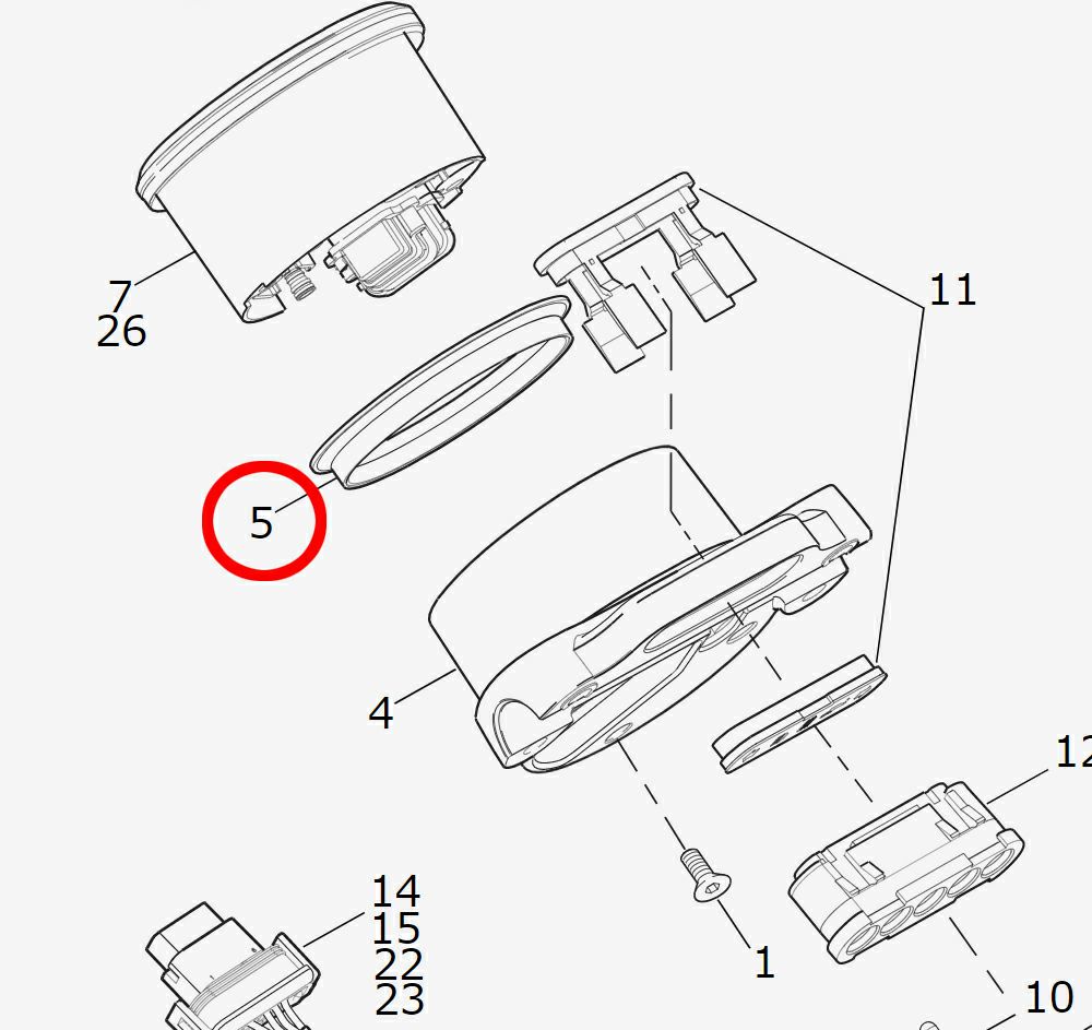 ハーレー純正 スポーツスター メーター