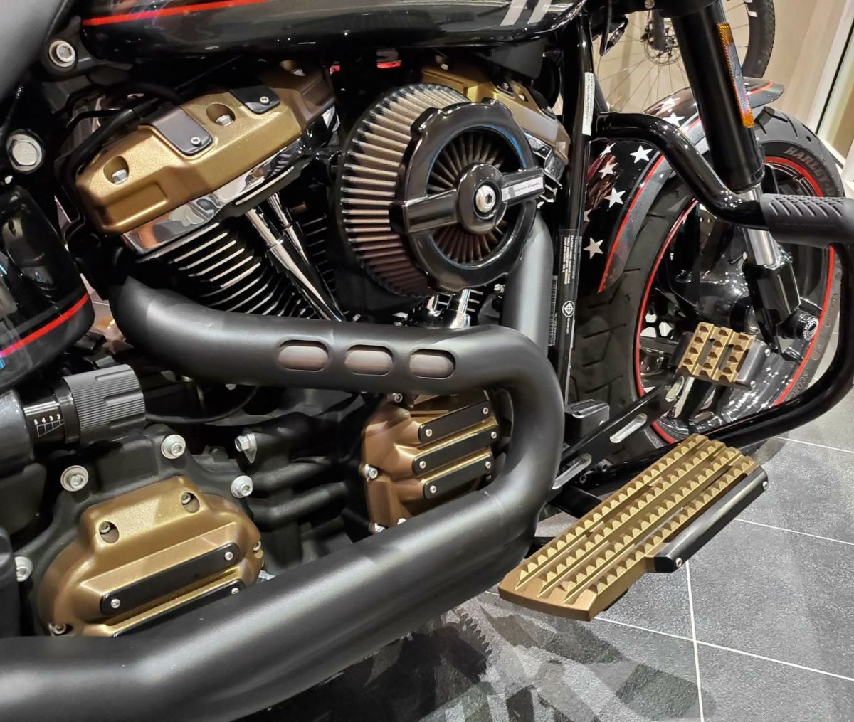 ハーレー純正 フットボード