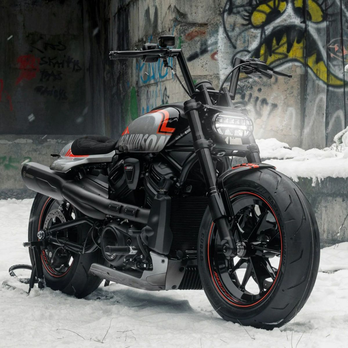 ハーレー、スポーツスターS ハンドルバー｜ハーレーカスタムパーツ専門店