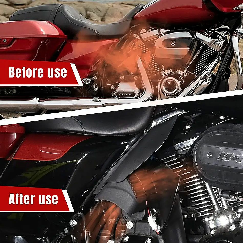 ハーレー、ツーリング用 サドルシールド｜ハーレーカスタムパーツ専門店