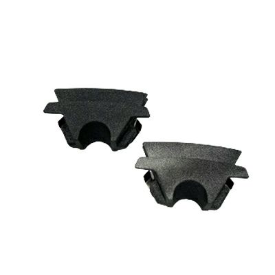 V-Twin フィン スパークプラグカバー ブラックグラニット |ハーレーパーツ専門店 HDパーツ